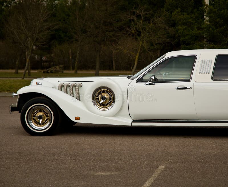 Front of vintage limousine stock photo. Image of expensive - 4672228