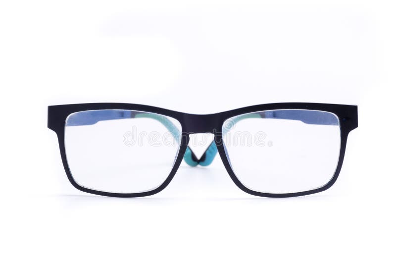 Front vision glasses stock photo. Image of vision, isolated - 340870270