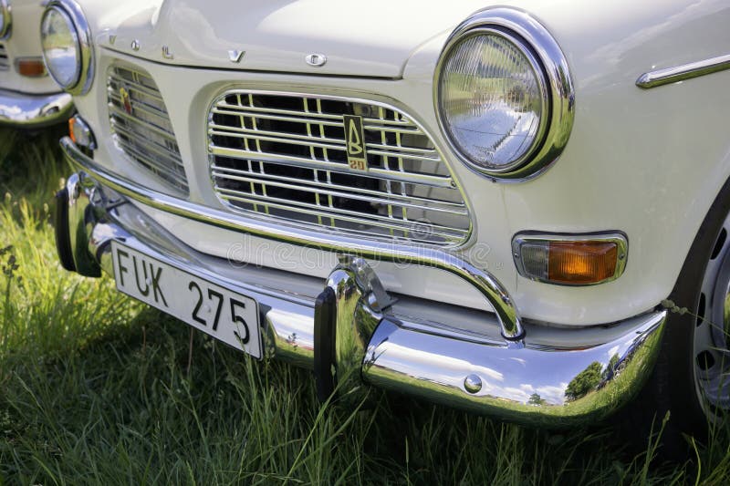Front of a Volvo Amazon Car Editorial Photo - Image of sweden, model ...