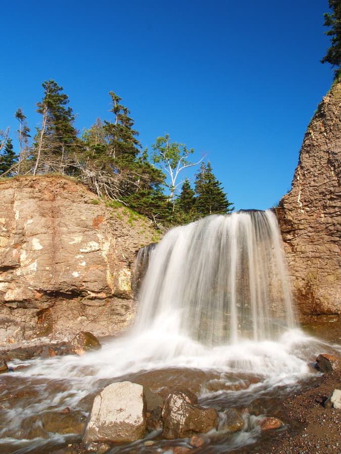 Front Waterfall stock image. Image of relaxing, dream - 1778313
