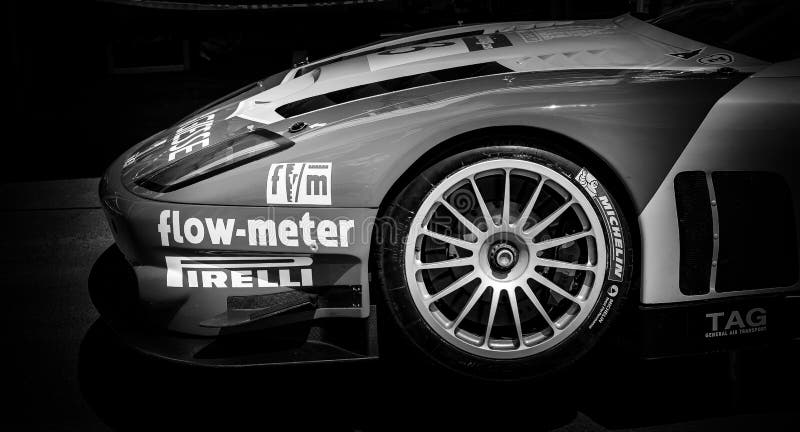 The Front Wheel of a Racing Car Editorial Photo - Image of ferrari ...