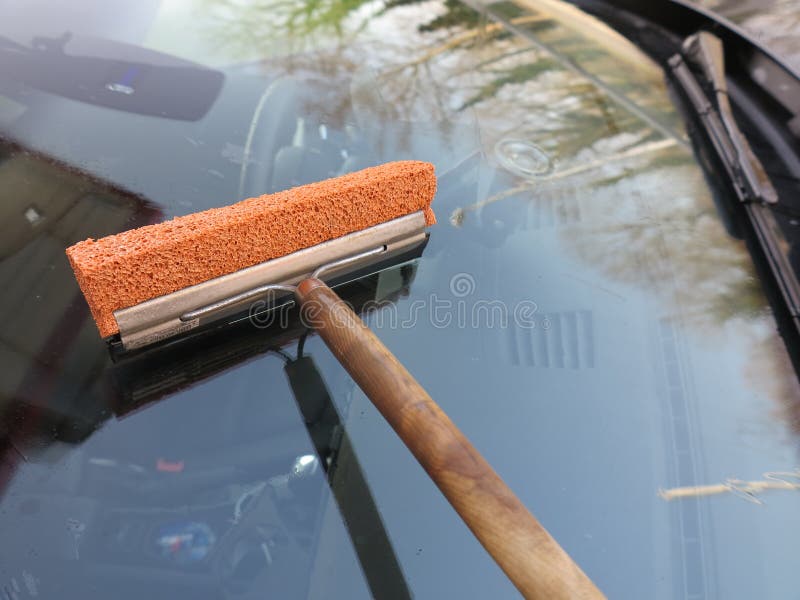 Front windshield cleaning stock photo. Image of cloud - 29471560