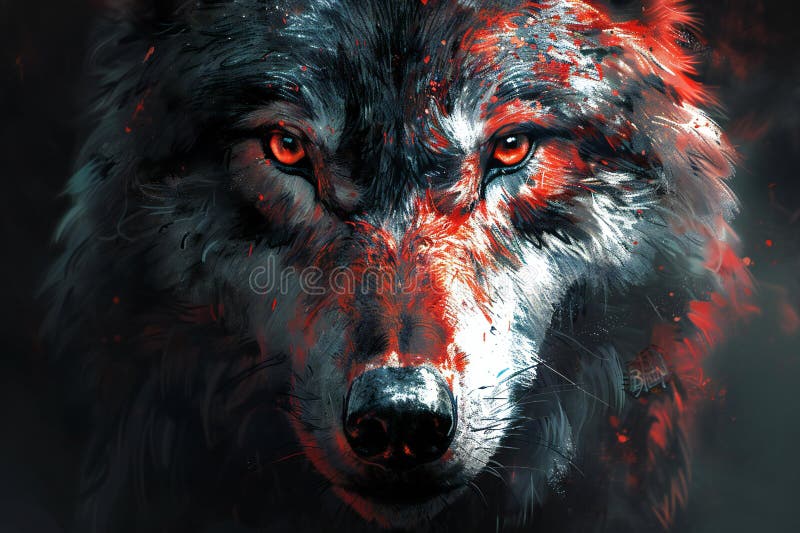 The Front of a Wolf Symbol for Logo, High Quality, High Resolution ...