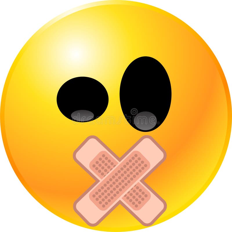 Fronte Di Smiley Del Emoticon Illustrazione Vettoriale - Illustrazione ...