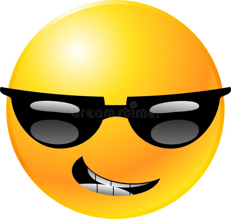 Fronte Di Smiley Del Emoticon Illustrazione Vettoriale - Illustrazione ...