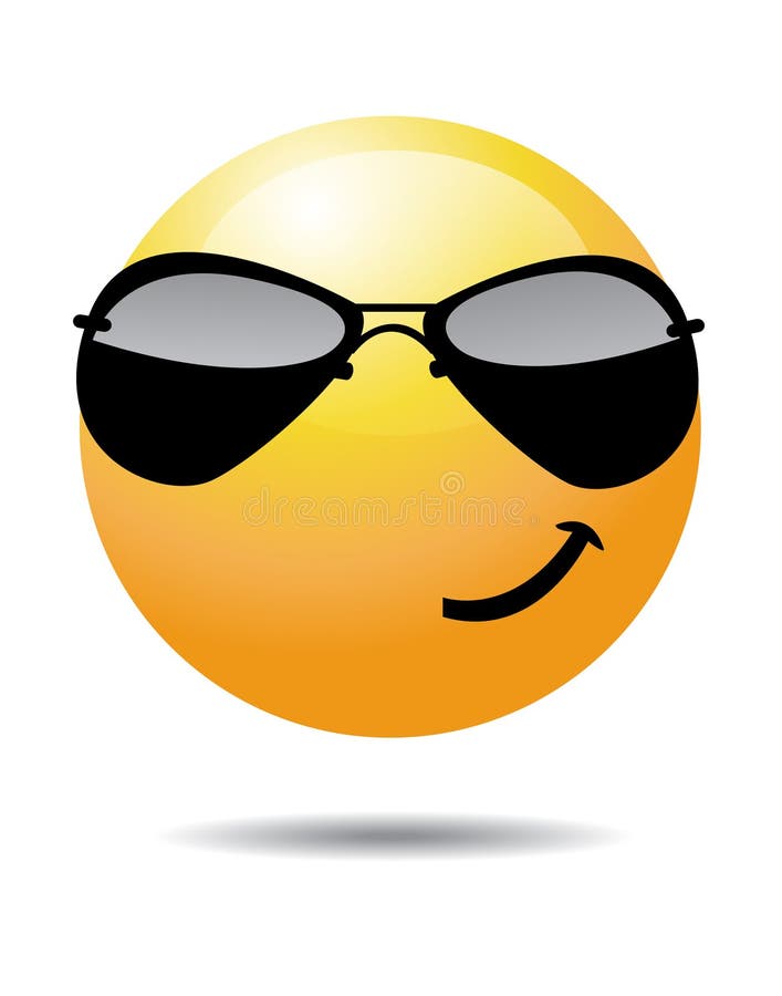 Espressione Di Sorpresa Del Fumetto Di Smiley Emoticon Illustrazione ...