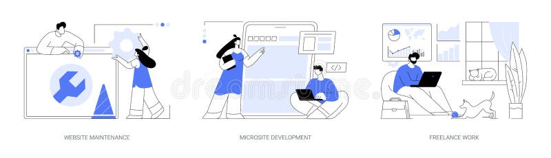 Frontend Development Abstract Concept Vector Illustrations. Stock ... Frontend Development Abstract Concept Vector Illustrations. Stock ...