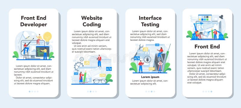 Banner Frontend Stock Illustrations – 1,008 Banner Frontend Stock Illustrations, Vectors ...