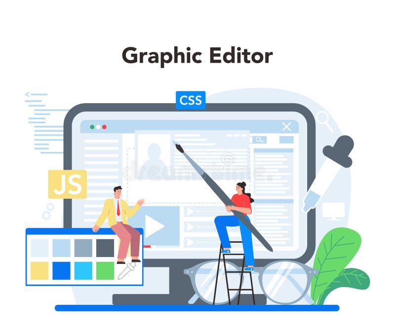 Frontend Development Web Banner Concept. Website Interface Stock Vector ... Frontend Development Web Banner Concept. Website Interface Stock Vector ...