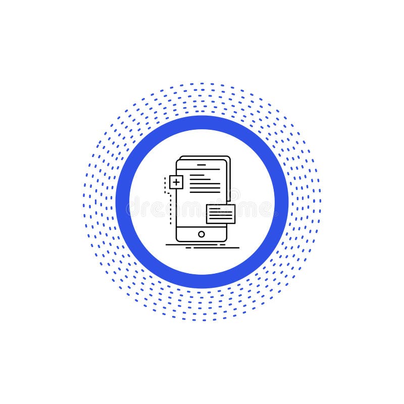 Frontend, Interface, Mobile, Phone, Developer Line Icon. Vector ... Frontend, Interface, Mobile, Phone, Developer Line Icon. Vector ...