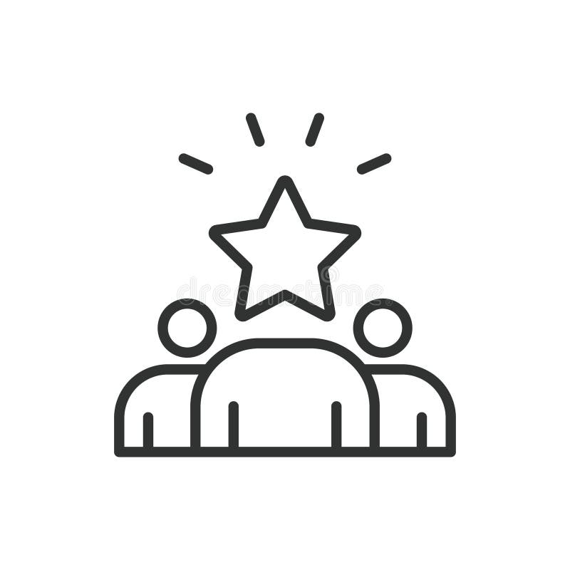 Frontman, in Line Design. Frontman, Leader, Spokesperson ...