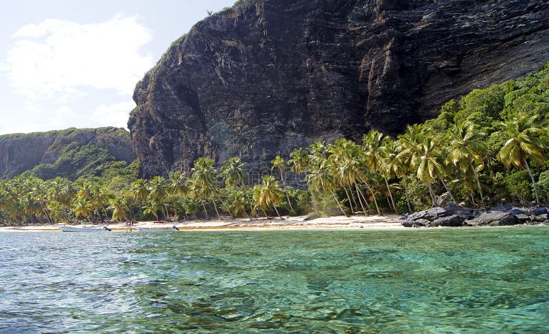 Fronton Beach, Samana Peninsula, Dominican Republic Stock Image - Image ...