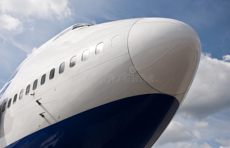 Aircraft nose stock image. Image of nose, frontview, boeing - 29980189