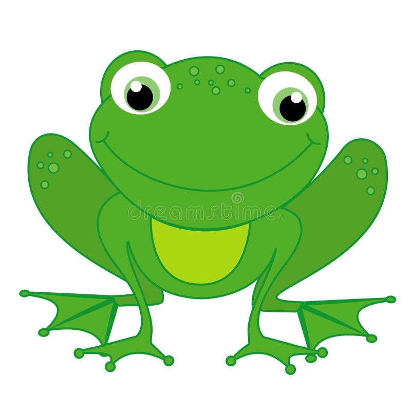 Frosch vektor abbildung. Illustration von frosch - 9975832