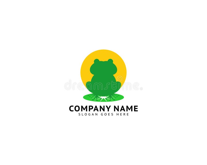 Frosch Logo Design Template Vector Illustration Vektor Abbildung ...