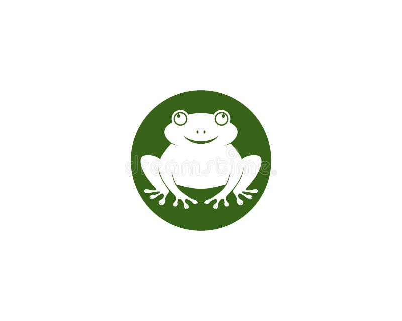 Frosch Logo Template vektor abbildung. Illustration von tier - 137009645