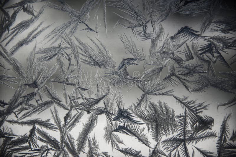 Frost Covered Window on a Cold Winter Day Stock Photo - Image of frozen ...