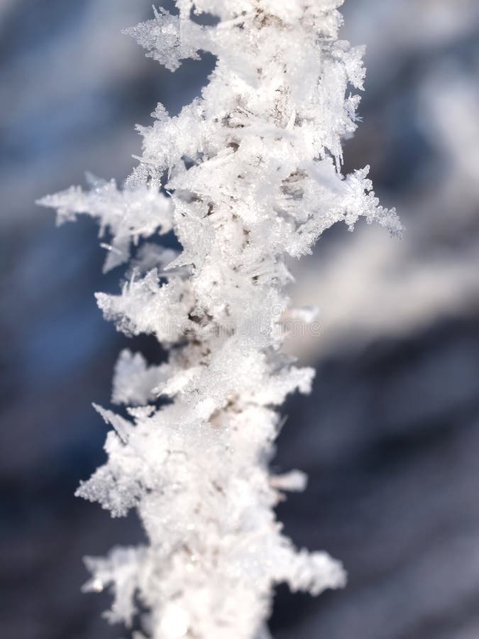 Frost crystals stock photo. Image of frost, cold, texture - 17614314