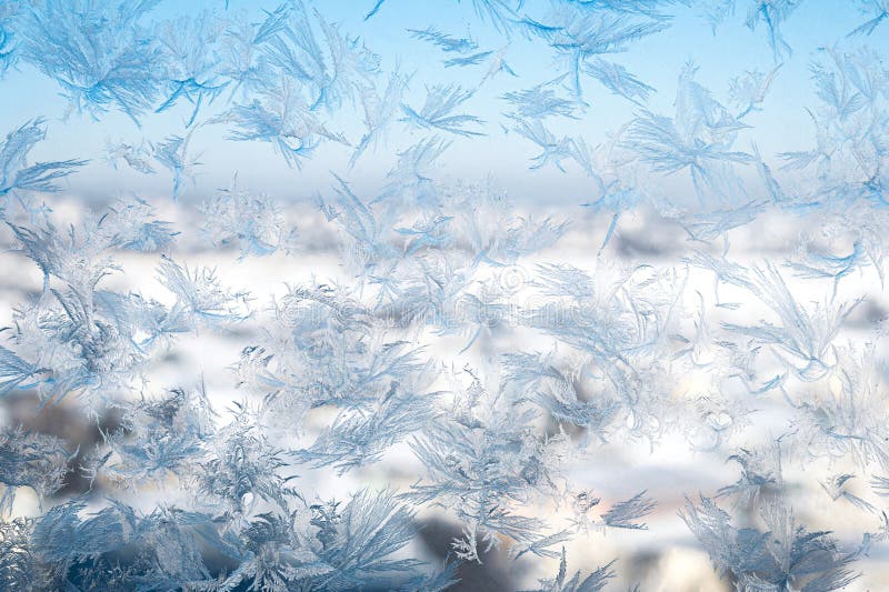 Frost Feather Patterns stock image. Image of featherlike - 305554833