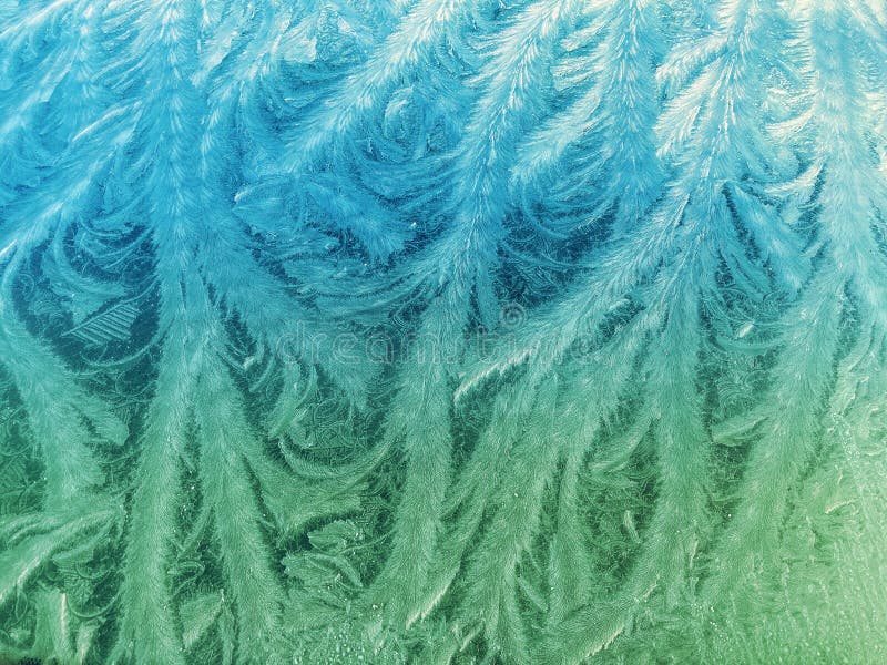 Frost On Glass Abstract Natural Pattern Stock Image Image Of Freeze Crystals 267764351