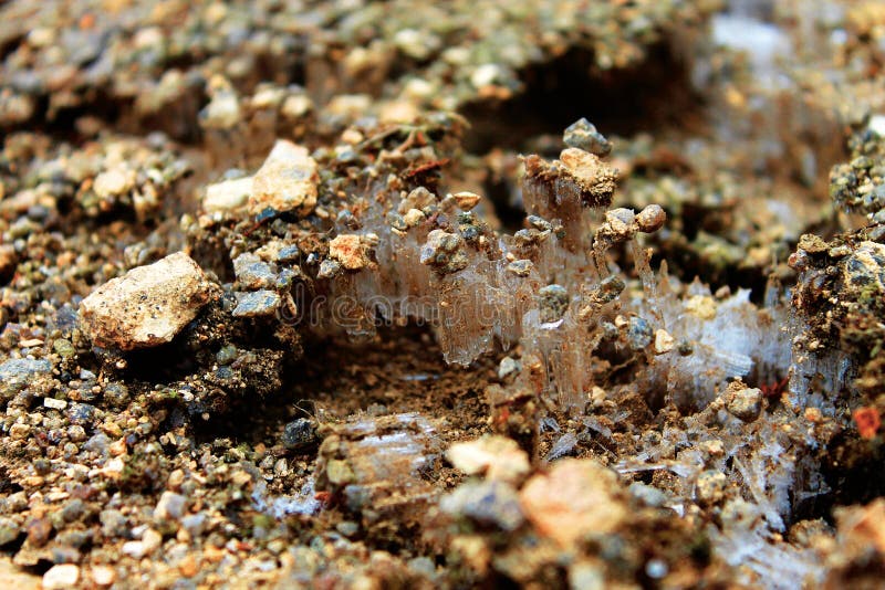 Frost heave stock image. Image of sand, rocks, heave - 39109703