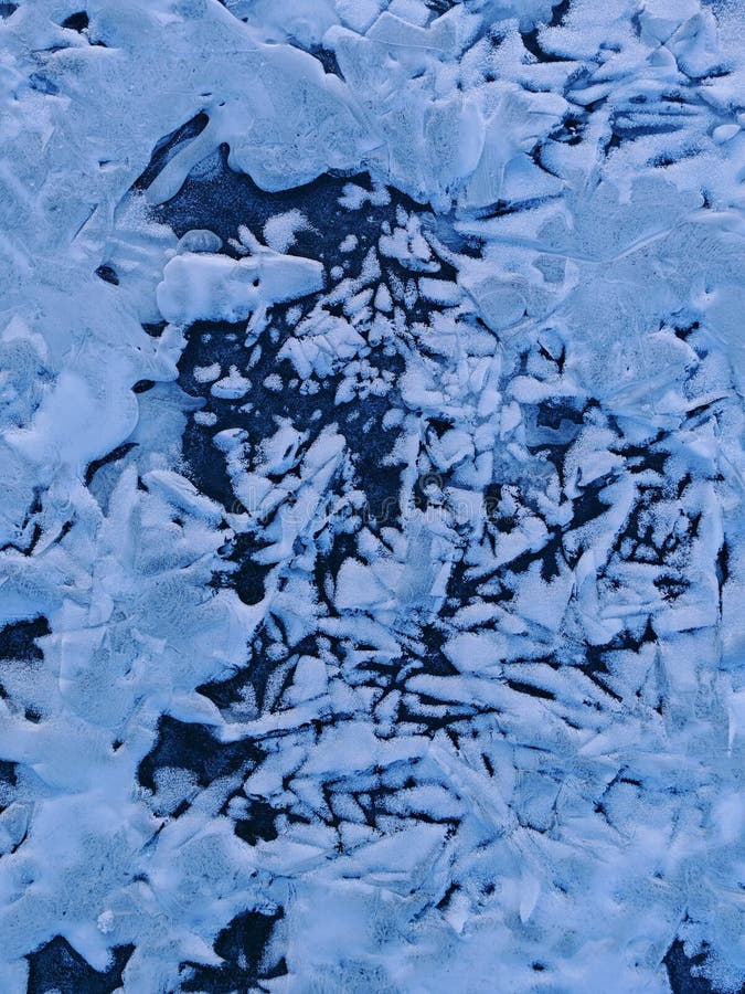 Frost, Ice Texture. Ice Pattern Texture Stock Image - Image of bright ...