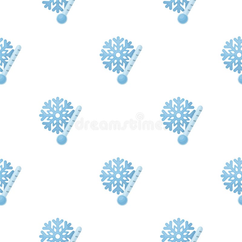 Frost Icon in Cartoon Style Isolated on White Background. Weather ...