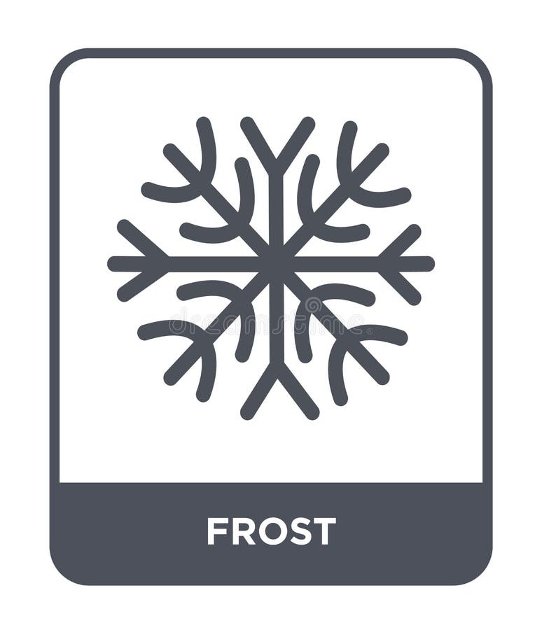 Frost Icon in Trendy Design Style. Frost Icon Isolated on White ...