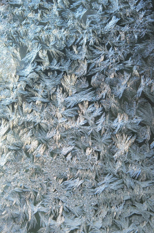 Frost Pattern on a Window Glass Stock Photo - Image of frostwork ...