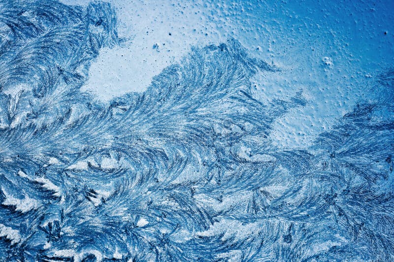 Frost patterns on a pane stock photo. Image of nature - 46919994