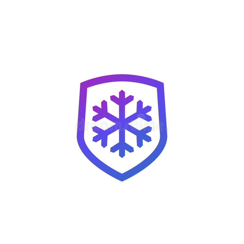 Frost Resistant Vector Icon Stock Vector - Illustration of logo, impact ...