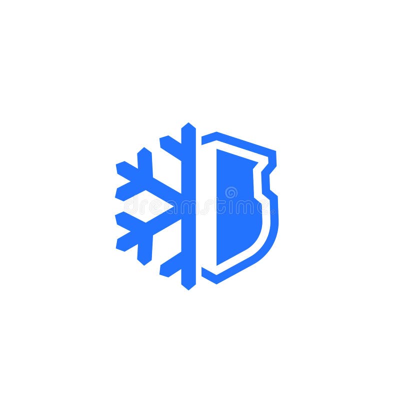 Frost-resistance, Vector Icon on White Stock Vector - Illustration of ...