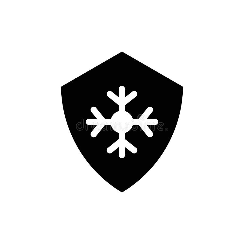 Frost Resistant Icon Web Design in Vector Stock Vector - Illustration ...