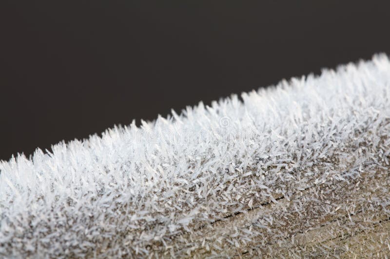 Frost on surface stock image. Image of chilled, macro - 27075031