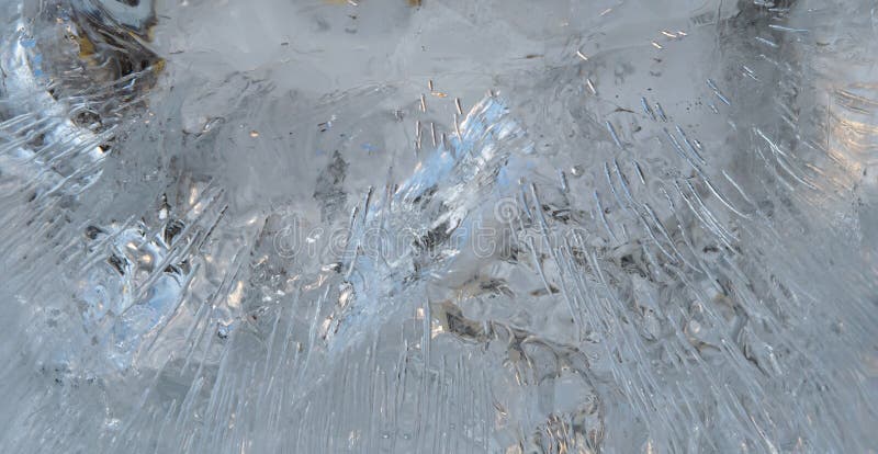 Frost Texture, Ice Surface, Frosted Water Background Stock Image ...