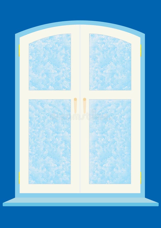 Frost Window Illustration Stock Illustrations – 6,255 Frost Window ...