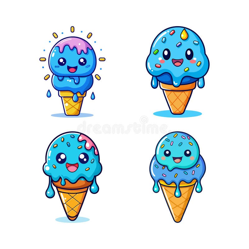 Frosted Blue Ice Design stock vector. Illustration of cold - 361458774