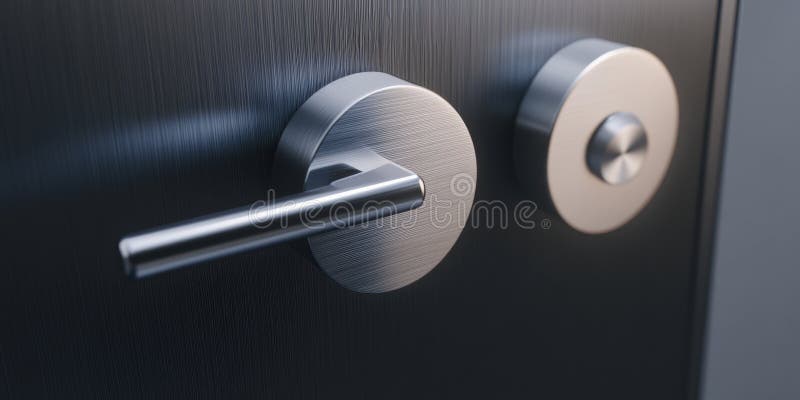 Frosted Chrome Metal with a Matte Finish and Soft, Diffused Highlights ...