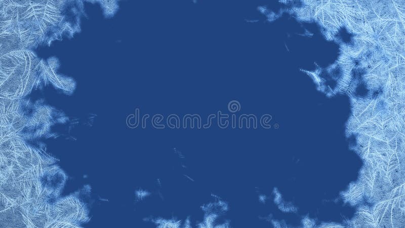 Frosted Frame from Borders To the Center. Frosted Patterns Stock ...