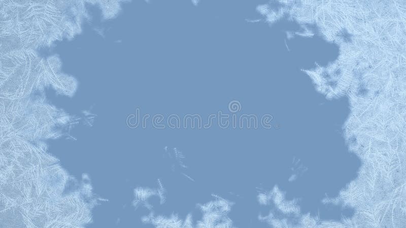 Frosted Frame from Borders To the Center. Frosted Patterns Stock ...
