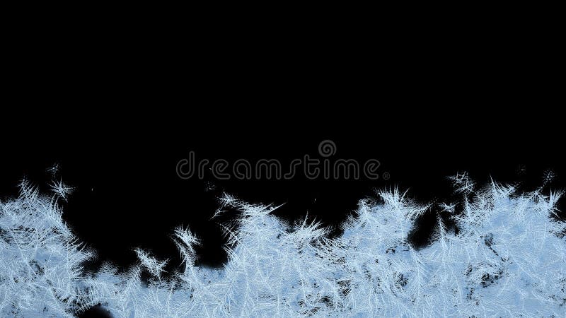 Frosted Frame from Bottom To the Top. Stock Illustration - Illustration ...