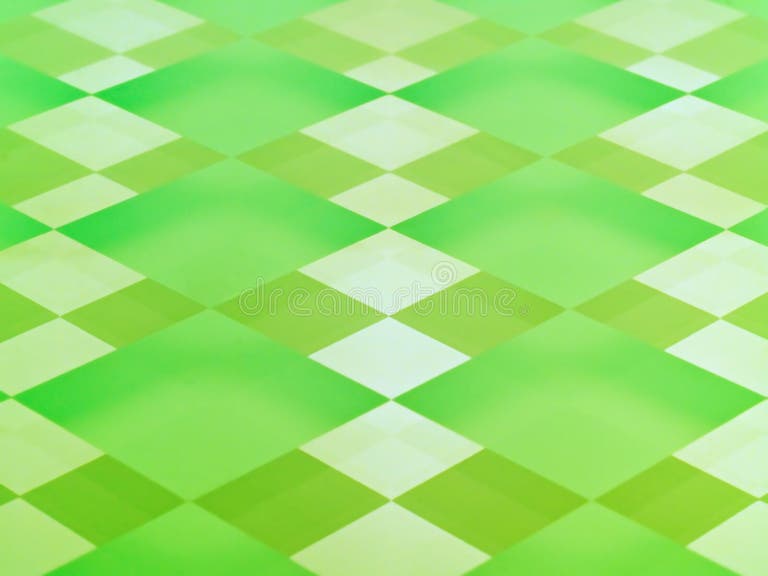 Frosted Glass Checkerboard in Lime Green Stock Image - Image of ...