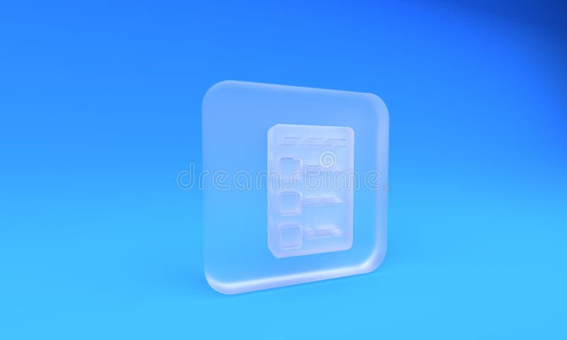 Frosted Glass Create Account Screen on Mobile Phone Icon Isolated on ...