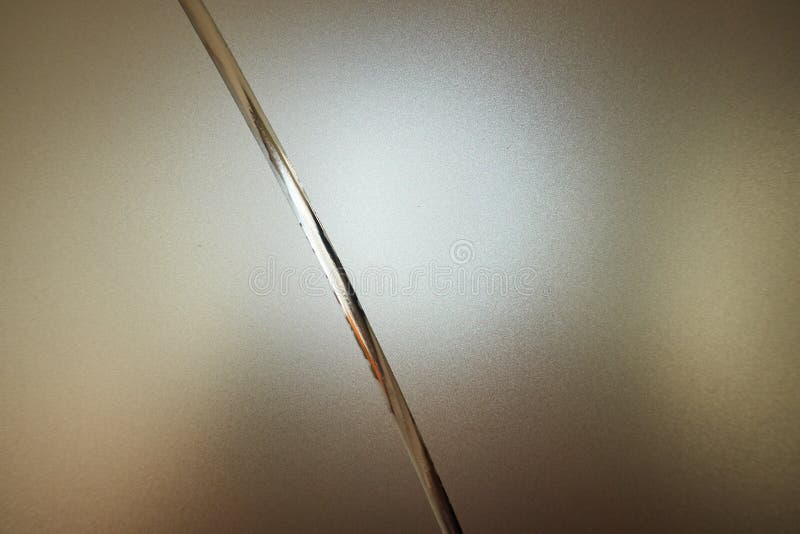 Frosted Glass with Decorative Pattern, Back Light Stock Photo - Image ...