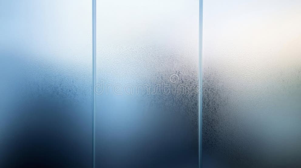 Frosted Glass Panels with Subtle Light Variations Stock Illustration ...