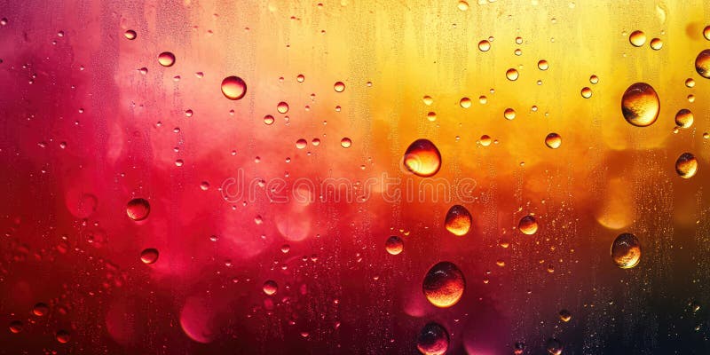 Frosted Glass with Refreshing Water Droplets, Cool Mist, Icy Surface ...