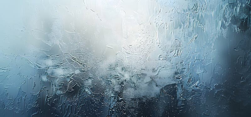 Frosted Glass Texture Background with Blue Gradient Stock Illustration ...