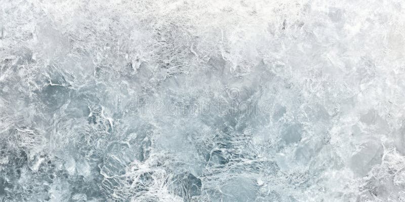 Frosted Glass Texture in Cool, Icy Tones with Delicate Crystalline ...
