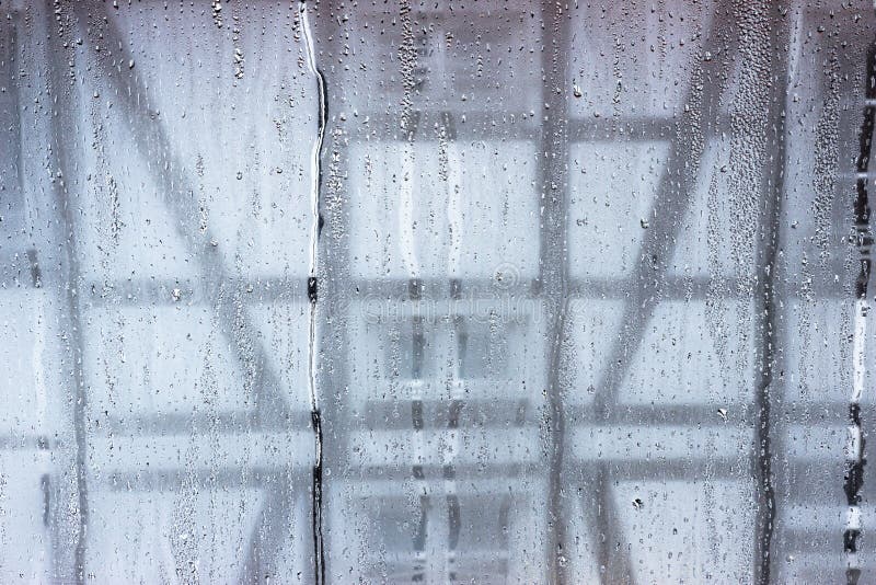 Light Blue Color Frosted Glass Texture Background Stock Image - Image ...