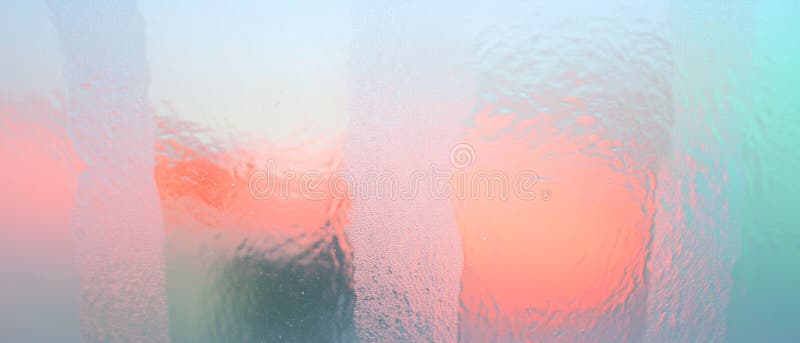 Frosted Glass Texture Showcases Layered Colors with Diffused Light ...